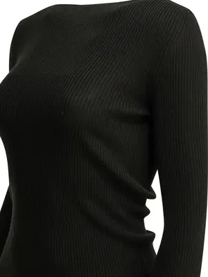 Rick Owens Boat Neck Knit Sweater