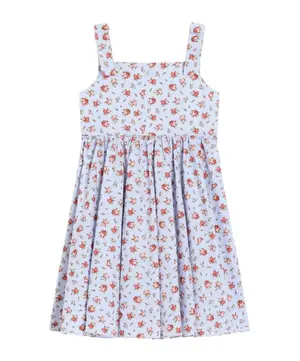 Dolce & Gabbana Shirred Floral-print Dress