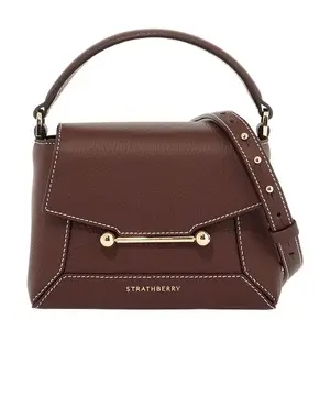 Strathberry Bar Closure Shoulder Bag - Red