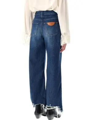 Chloé Raw Cut Jeans