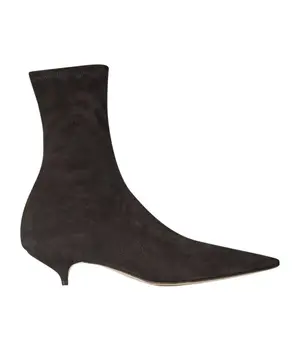 THE ROW Liisa Kitten Boots