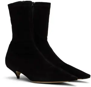THE ROW Liisa Kitten Boots