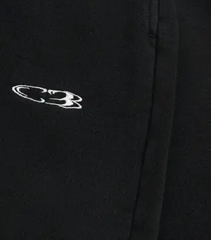 COLE BUXTON Cotton Jersey Sweatshorts With Raw Edge Hem