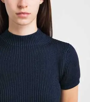 FFORME Katia Ribbed Short-sleeve Sweater