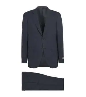 Canali Wool 2-piece Suit - Navy