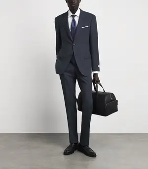Canali Wool 2-piece Suit - Navy
