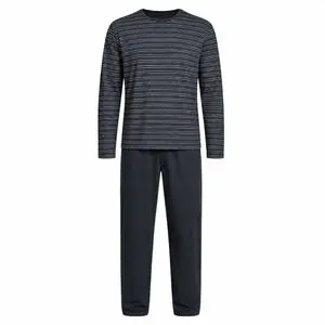 ZD ZERO DEFECTS Long Modal Pyjamas Antaeus Burgundy-grey