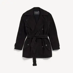 Balenciaga Cocoon Short Trench