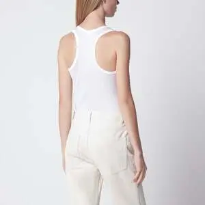 THE ROW Cendrea Ribbed Cotton Jersey Tank Top