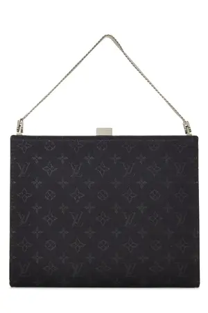 LOUIS VUITTON Monogram Satin Ange