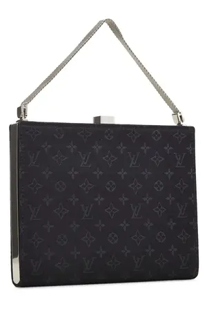 LOUIS VUITTON Monogram Satin Ange