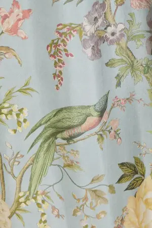 Zimmermann Floral Print Silk Habotai Wide-leg Pants