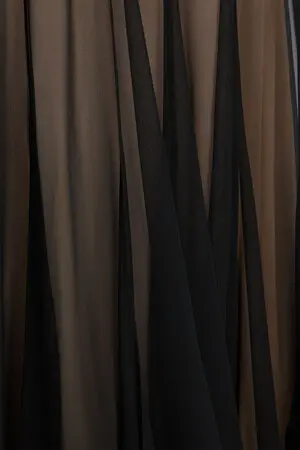 Zimmermann Pleated Silk Georgette Maxi Skirt