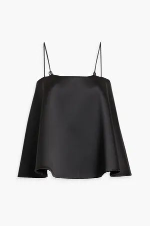 RÓHE Satin Top - Black
