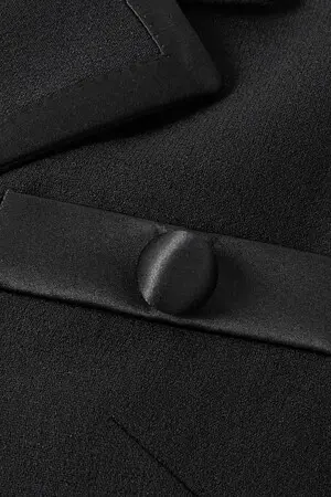 Dolce & Gabbana Satintrimmed Woolblend Blazer