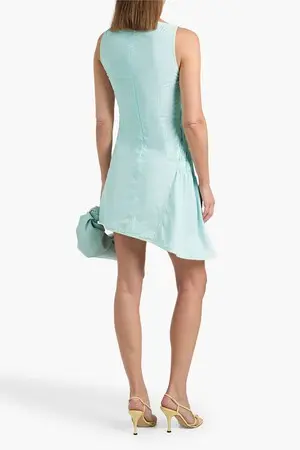 Emilio Pucci Asymmetric Silk Mini Dress