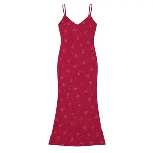 AVANI APPAREL Dress Jade Raspberry - Red