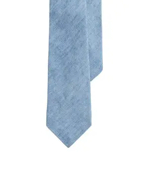 Ralph Lauren Cotton Denim Tie