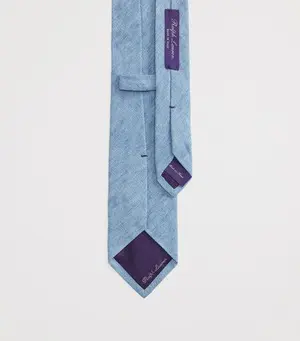 Ralph Lauren Cotton Denim Tie