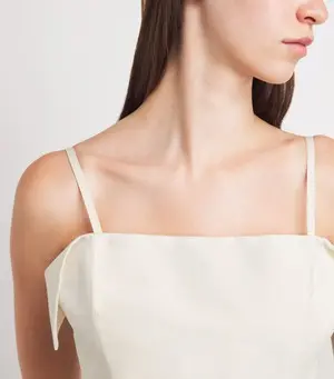 FFORME Cotton-silk Neneh Maxi Dress