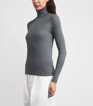 Polo Ralph Lauren Slim Fit Rollneck Sweater - Grey