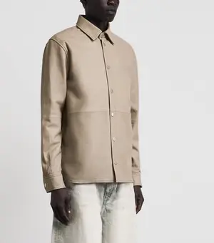 WON HUNDRED Lambskin Adriel Shirt