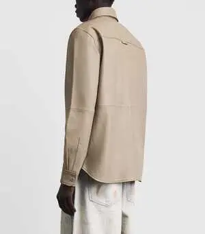 WON HUNDRED Lambskin Adriel Shirt