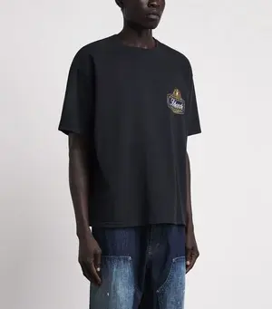 Rhude Cotton Safari Crest T-shirt