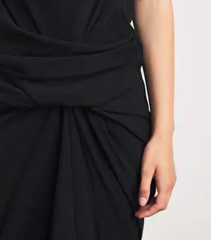 Rick Owens Gathered Maxi Dress
