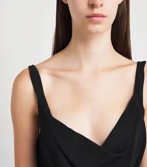 Rick Owens Gathered Maxi Dress