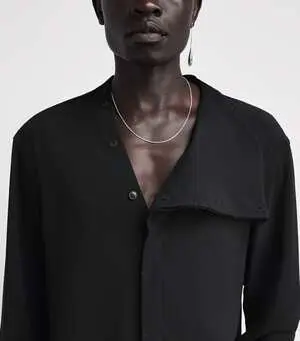 Rick Owens Cady Draped Island Shirt