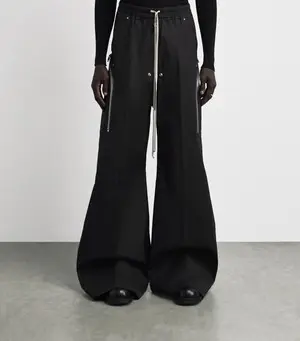 Rick Owens Stretch-cotton Heizer Belas Cargo Trousers