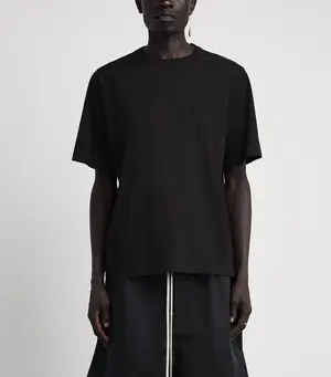 Rick Owens Cotton Jersey Brad T-shirt - Black