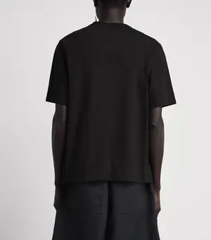 Rick Owens Cotton Jersey Brad T-shirt - Black