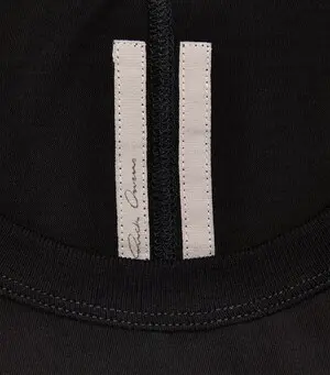 Rick Owens Cotton Jersey Brad T-shirt - Black