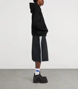 Balenciaga Cotton Paris Thunderstorm Hoodie