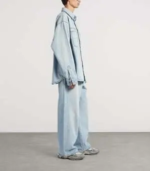 Balenciaga Oversized Denim Shirt