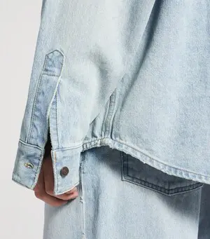 Balenciaga Oversized Denim Shirt