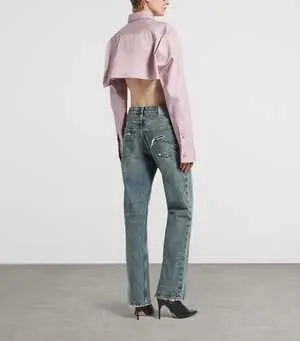 Balenciaga Straight-leg Mid-rise Jeans