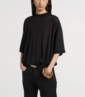 Balenciaga Cotton-blend T-shirt Bodysuit