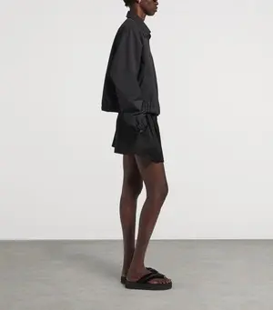 Balenciaga Wool-blend Boxer-style Shorts