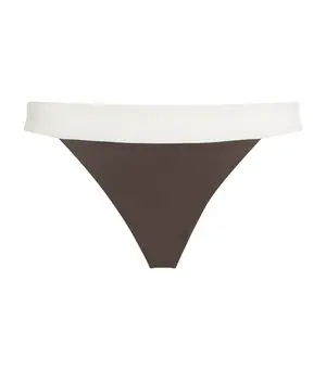 AWAY THAT DAY Grenada Bikini Bottoms - Brown