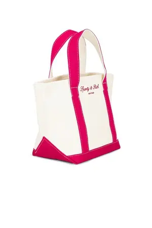 SPORTY & RICH Signature Ny Logo" Mini Tote Bag