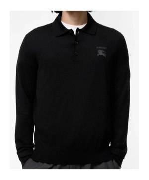 Burberry Emory Ekd Long-sleeve Polo Shirt