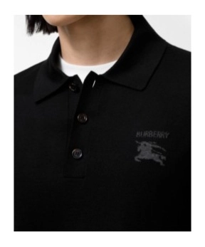 Burberry Emory Ekd Long-sleeve Polo Shirt