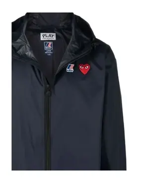 Play Comme Des Garcon X K-way Hooded Jacket