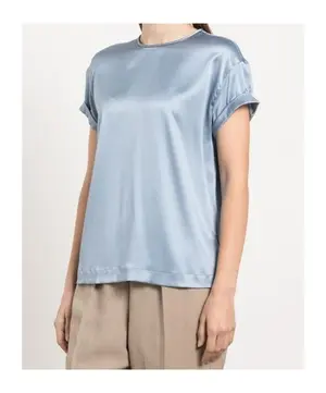 Brunello Cucinelli Round Neck Short Sleeve T-shirt