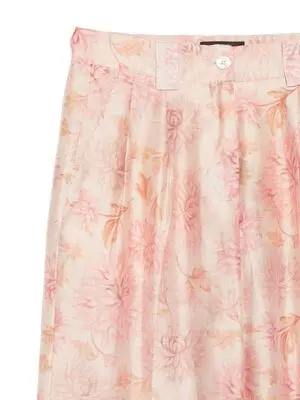 Seventy Floral Print Palazzo Pants