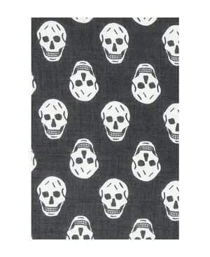 Alexander McQueen Biker Skull Scarf
