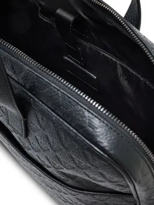 Emporio Armani Logo Debossed Briefcase